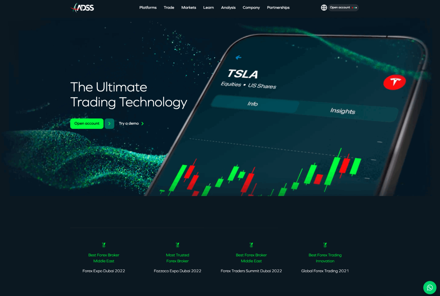 ADSS Review [2025]: Award-Winning, SCA-Regulated UAE Trading